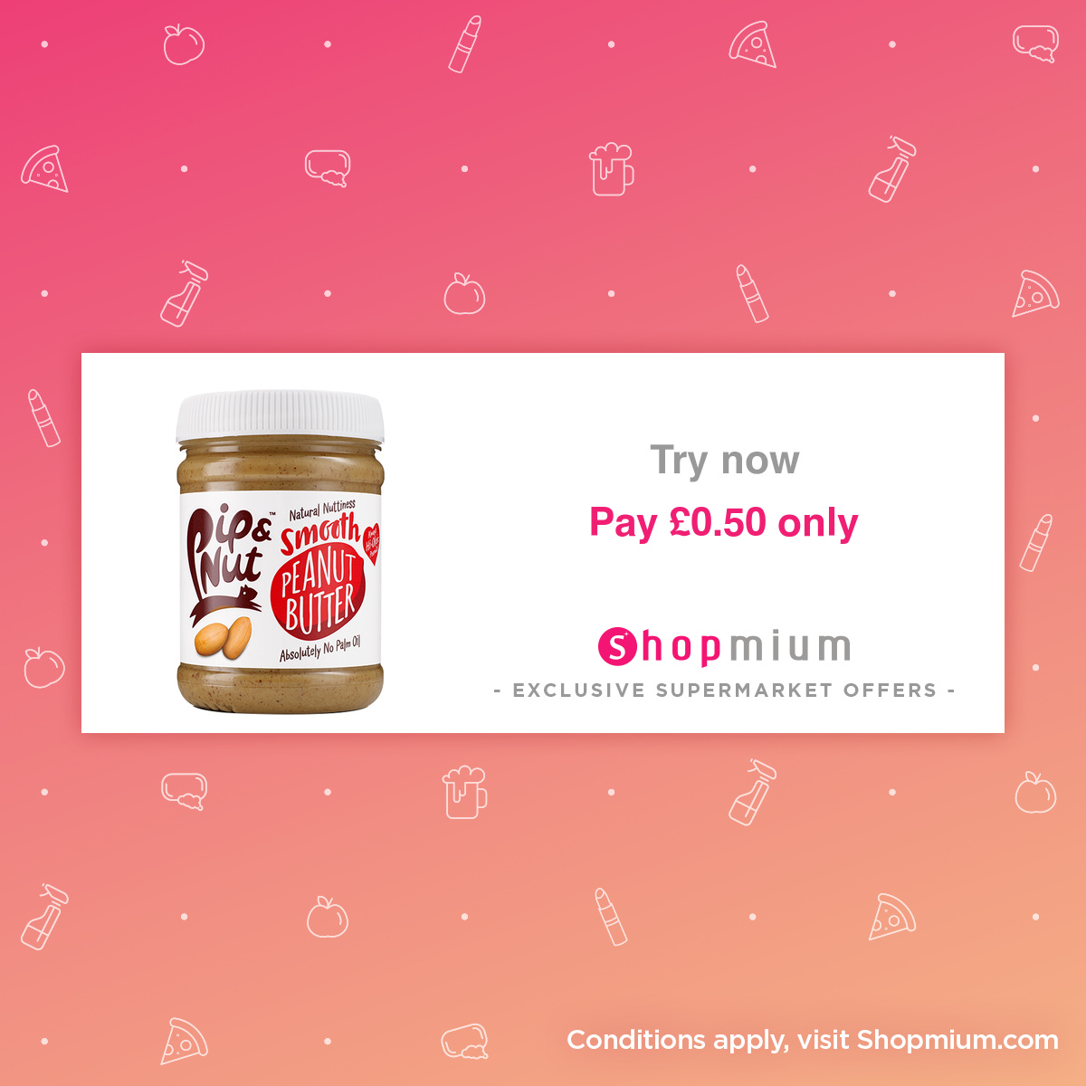 Shopmium | Pip & Nut Peanut Butter