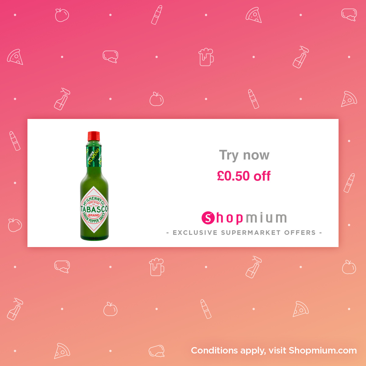 Shopmium | TABASCO® range