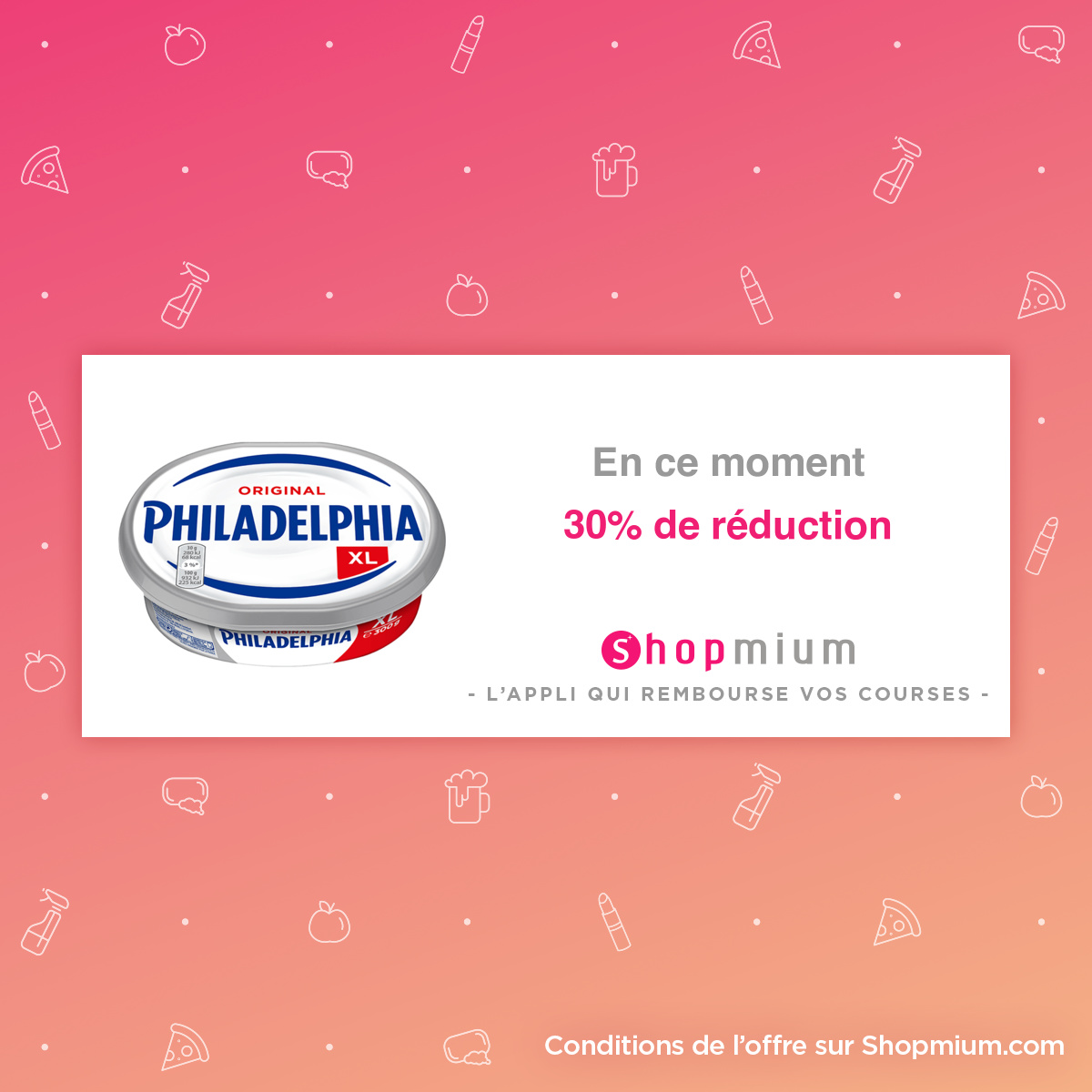Shopmium | Philadelphia Nature 300g