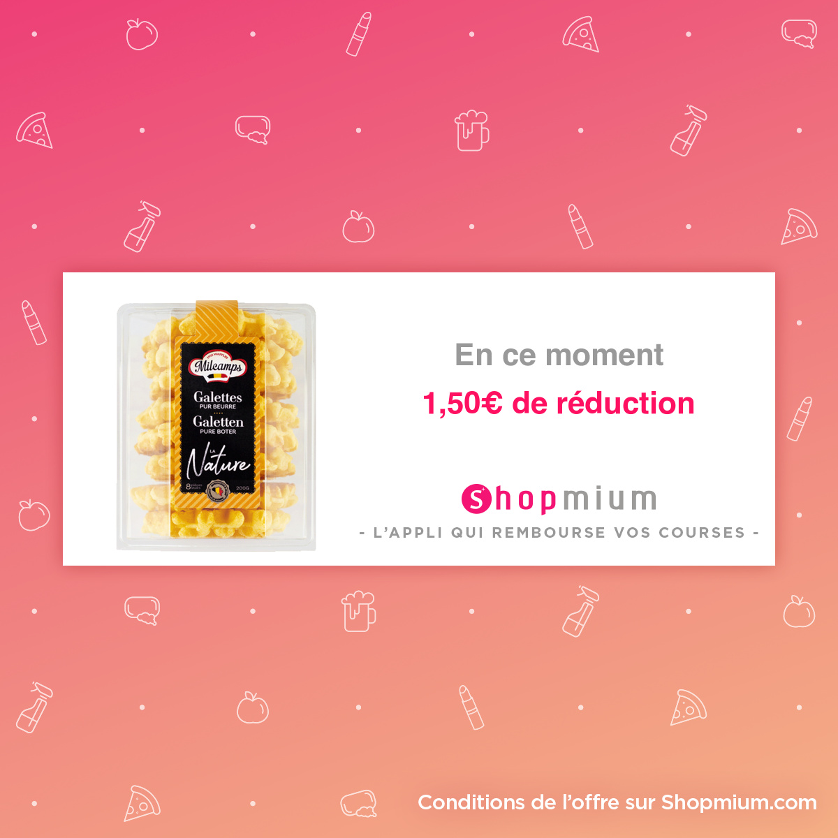 Shopmium | Les galettes pur beurre Milcamps