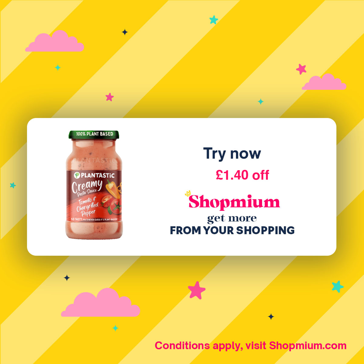 Shopmium | Plantastic Creamy Pasta Sauces
