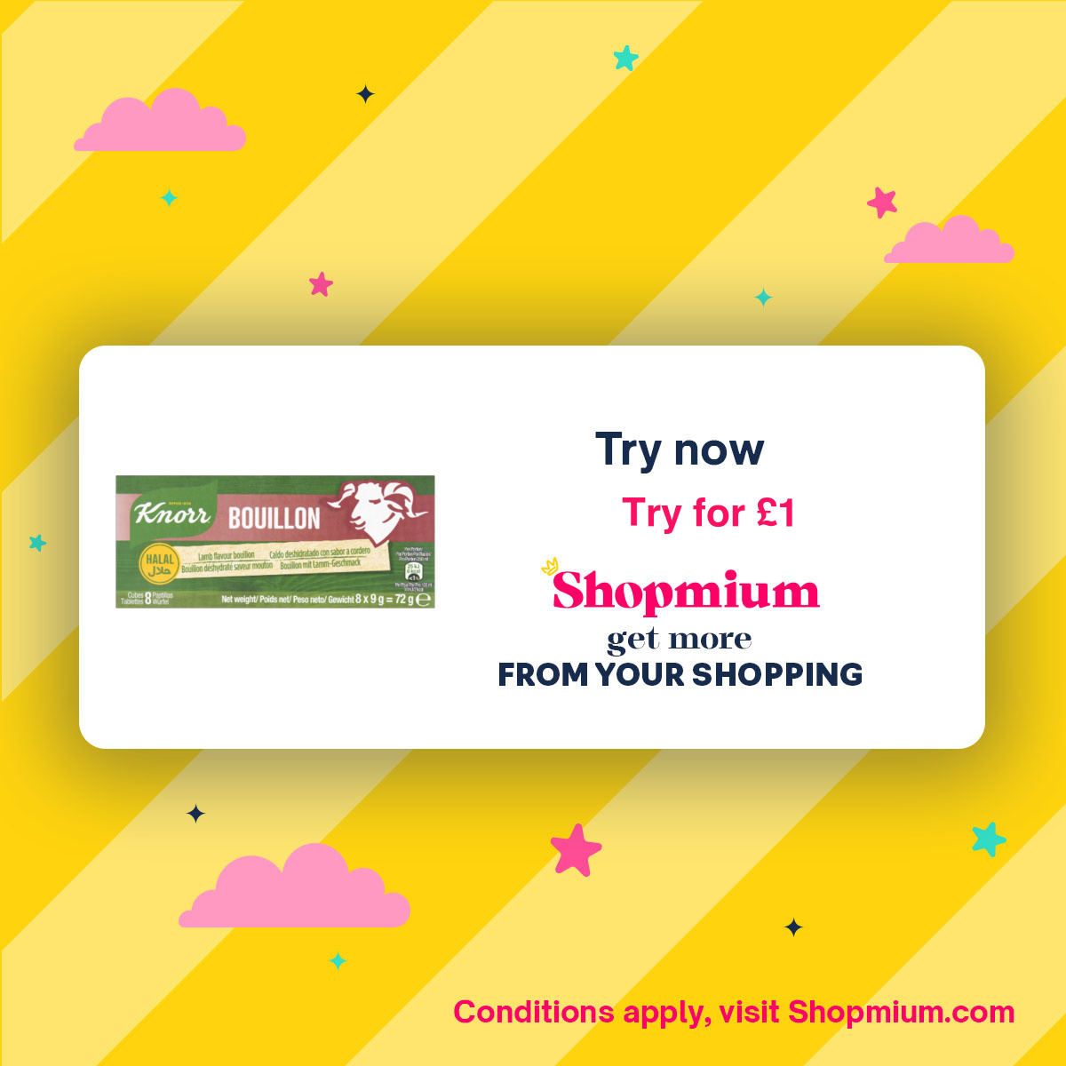 Shopmium | Knorr Lamb Bouillon Stock Cubes 8x9g