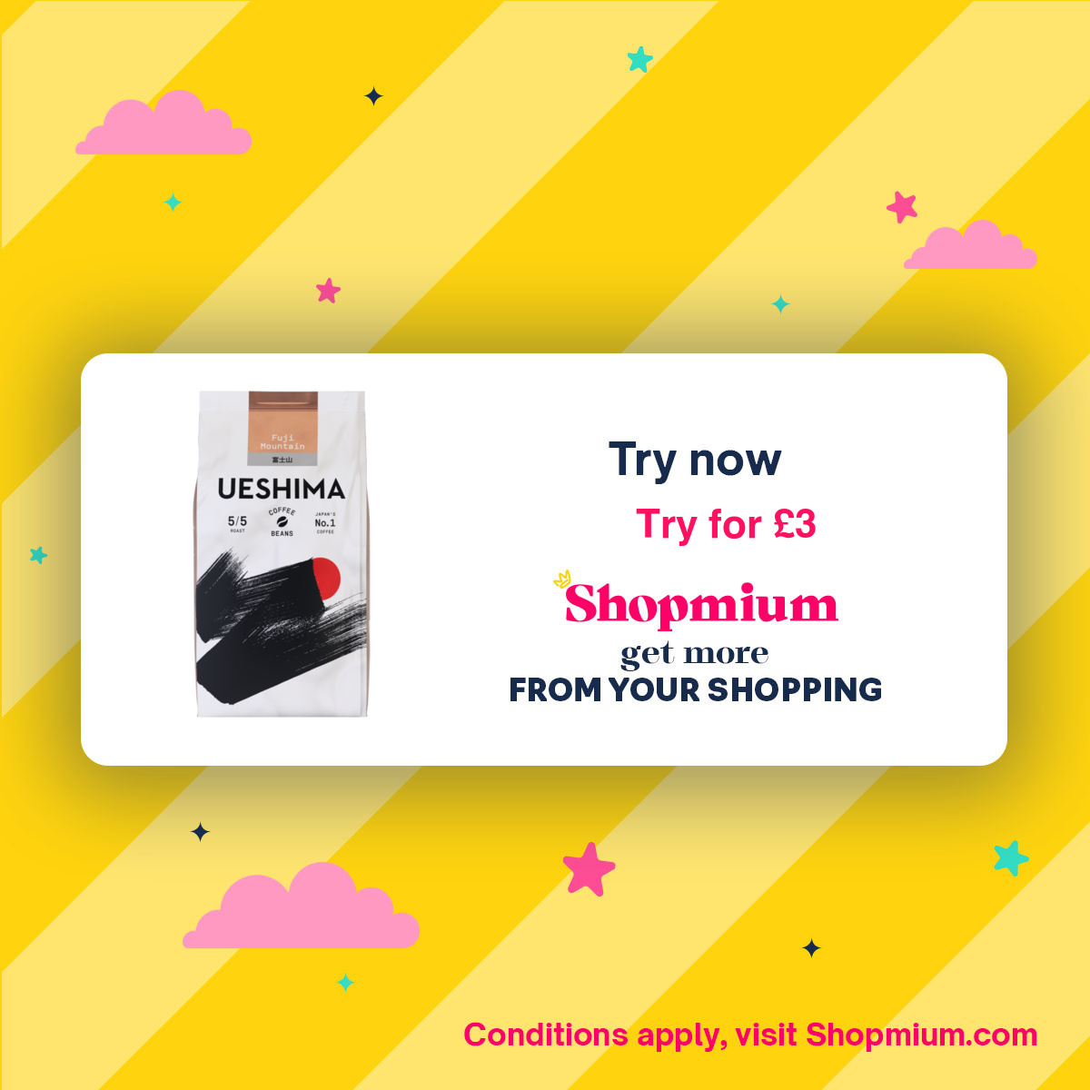 Shopmium | Fuji Mountain Coffee Beans 200g