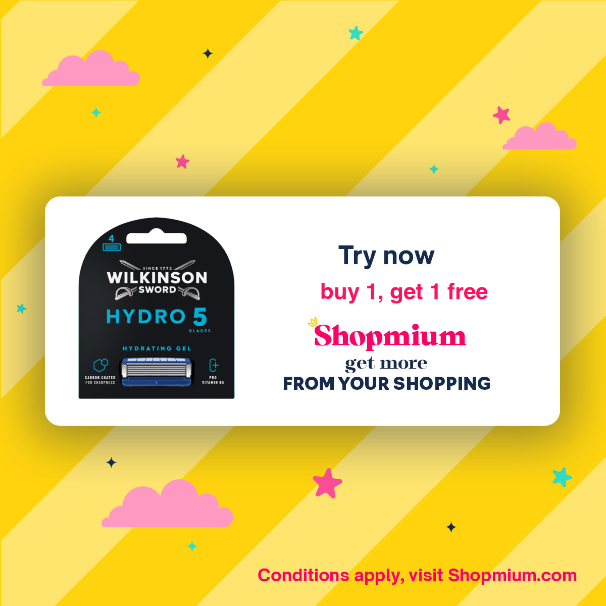 Shopmium | Wilkinson Sword Hydro 5 Razor & Blade Refills