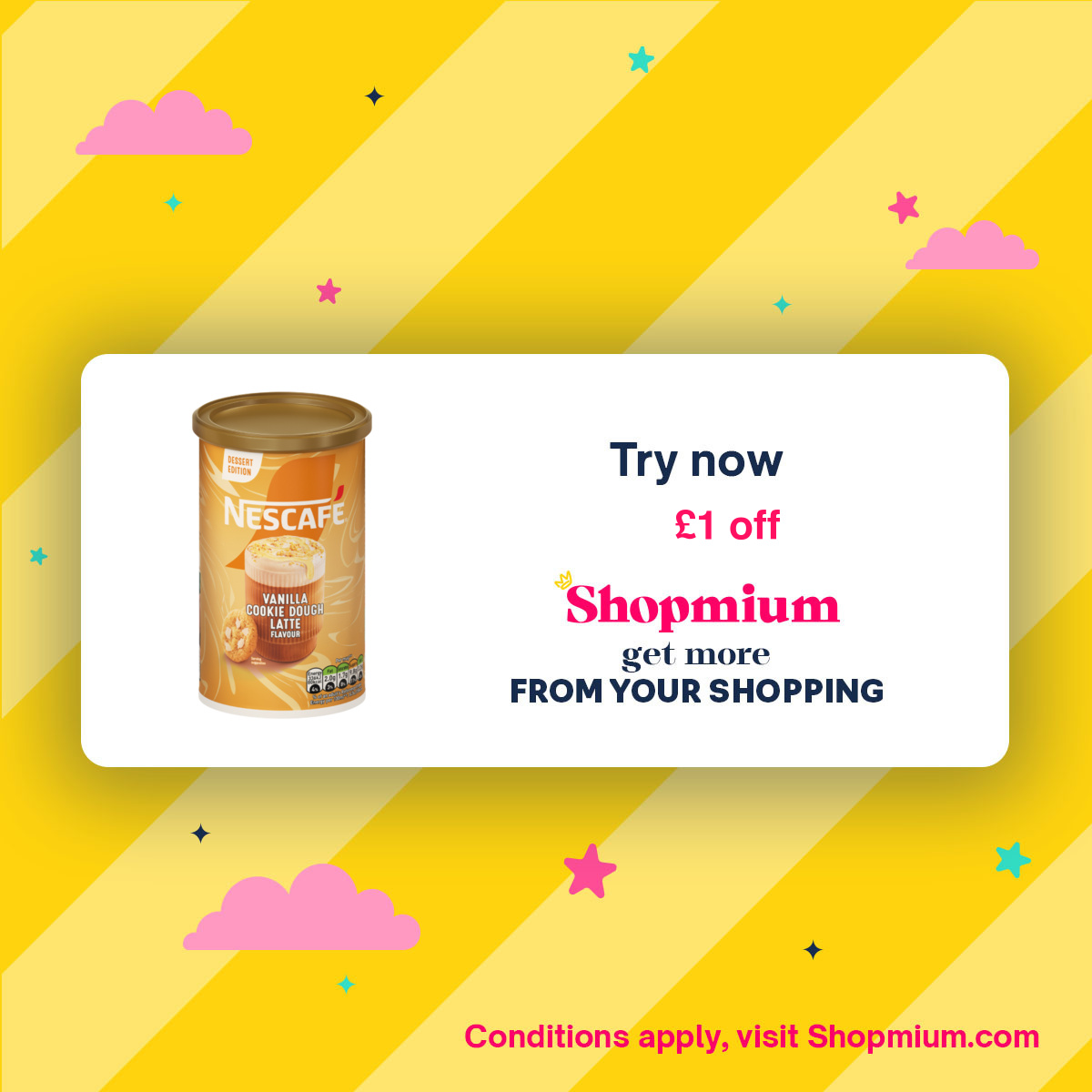 Shopmium | Vanilla Cookie Dough Latte
