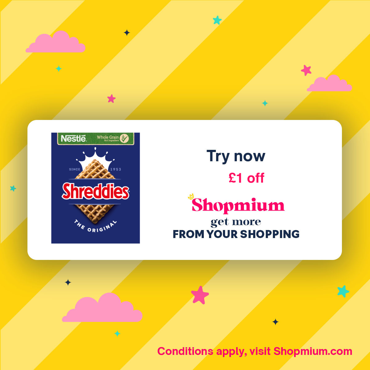 Shopmium | Nestlé Shreddies Original Cereal