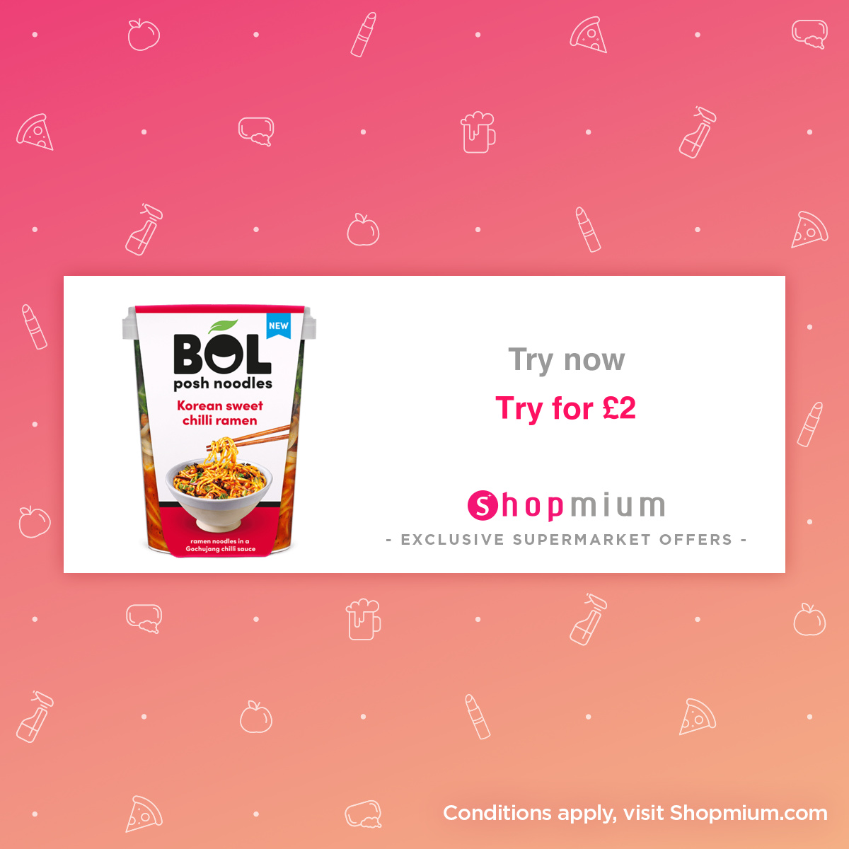 Shopmium | BOL Posh Noodles