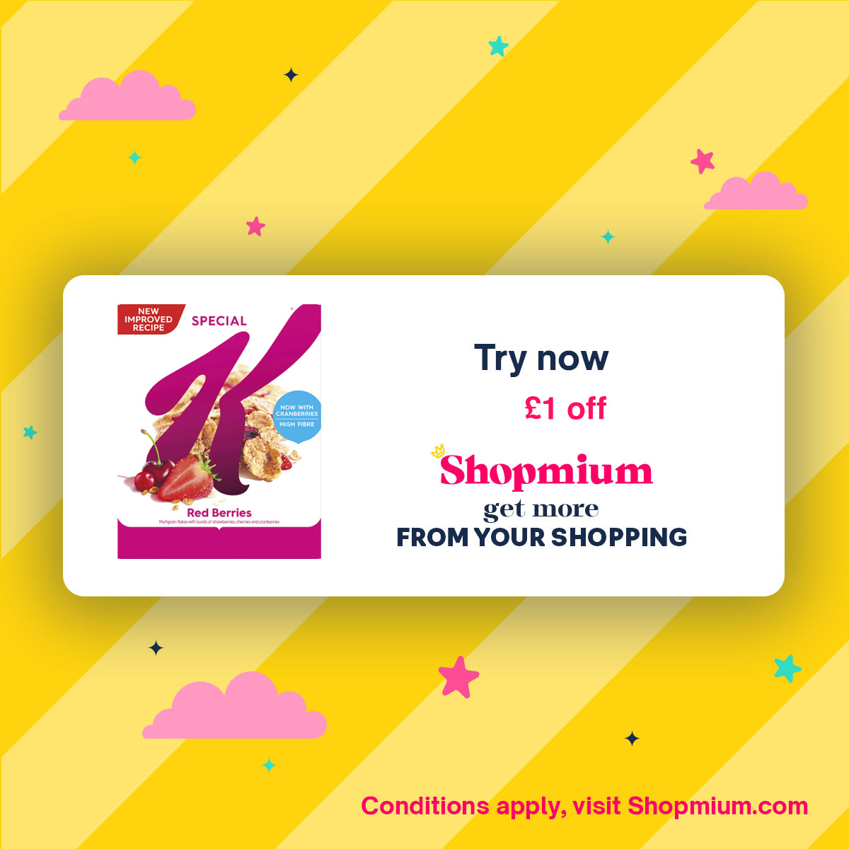 Shopmium | Kellogg's Special K Red Berries 500g