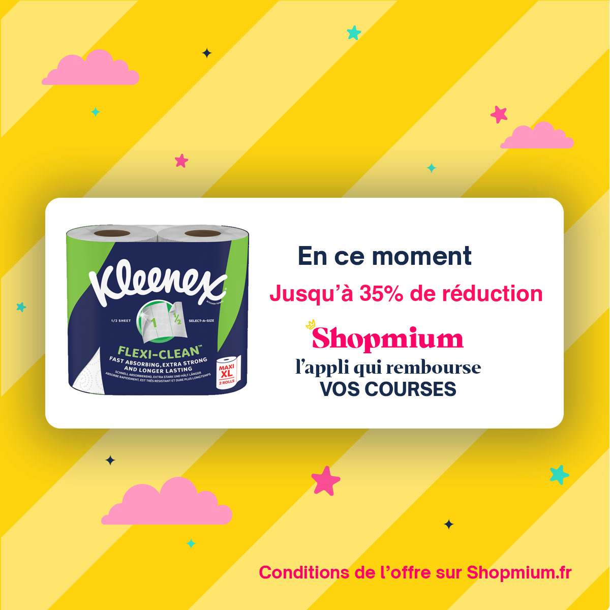 Shopmium | Kleenex® Flexi Clean™