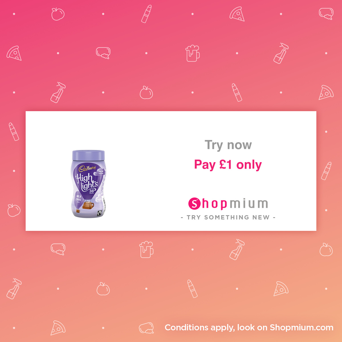 Shopmium | Cadbury Highlights Jars