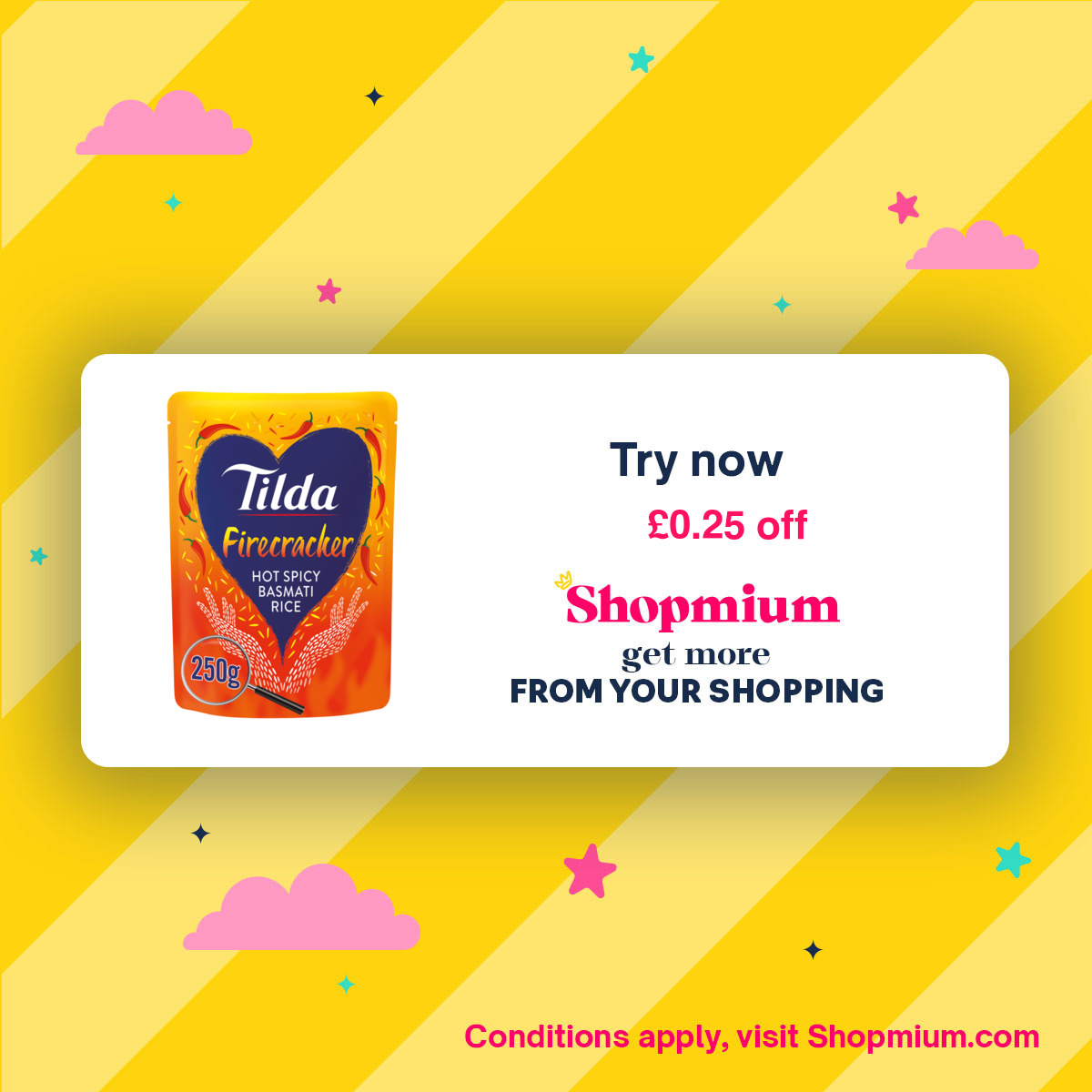 Shopmium | Tilda Microwave Hot Firecracker Basmati Rice