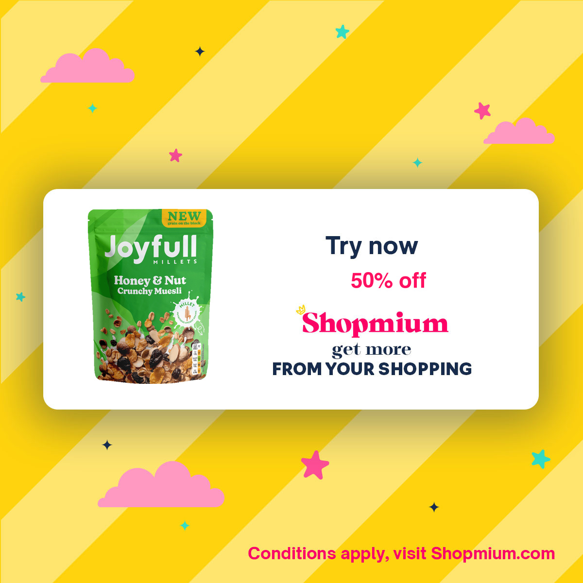 Shopmium | Joyfull Millets Honey & Nut
