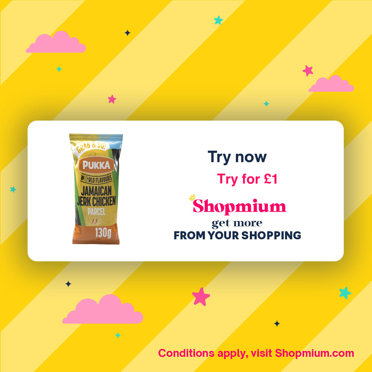 Shopmium | Pukka Jamaican Jerk Chicken Parcel