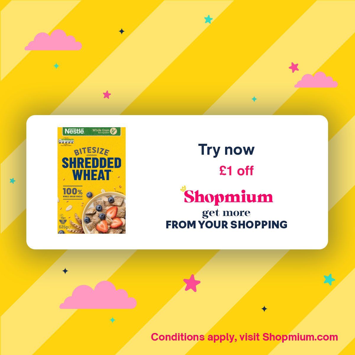 Shopmium | Nestlé Shredded Wheat Bitesize