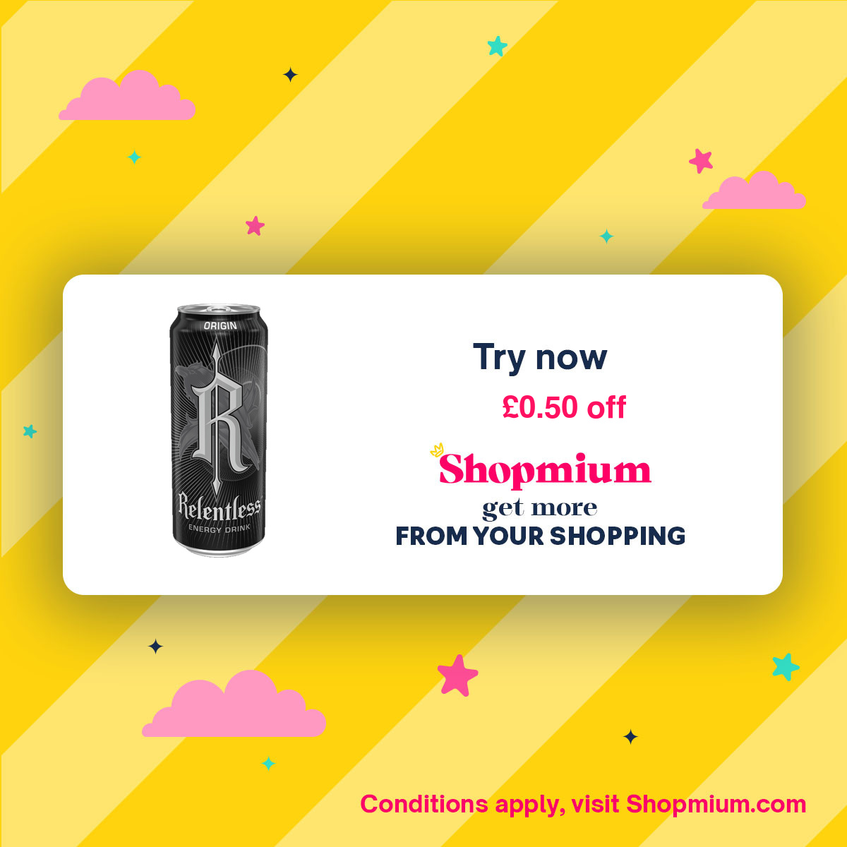 Shopmium | Relentless Energy Drink
