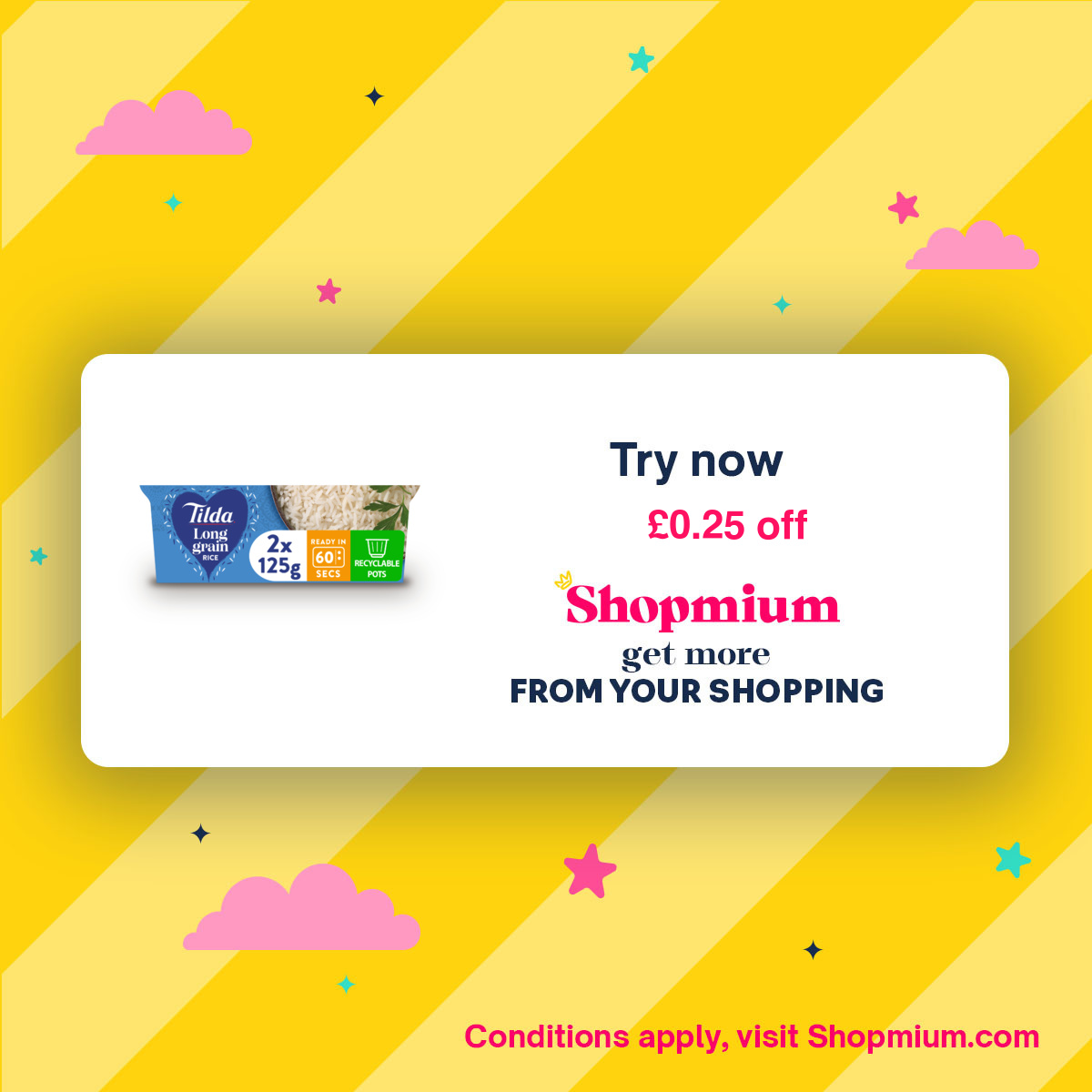 Shopmium | Tilda Rice Pots 2 x 125g