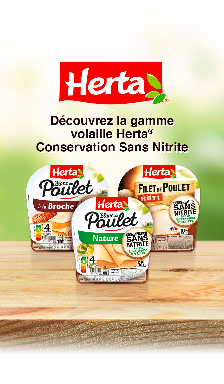 Shopmium | HERTA® gamme volaille